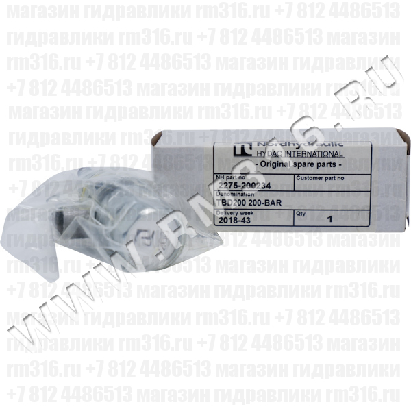 ПРЕДОХРАНИТЕЛЬНЫЙ КЛАПАН ДЛЯ ГИДРОРАСПРЕДЕЛИТЕЛЯ СЕРИИ RM276 / RM270 ...