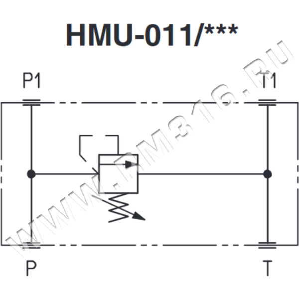 ПРЕДОХРАНИТЕЛЬНЫЙ КЛАПАН ГИДРАВЛИЧЕСКИЙ МОДУЛЬНЫЙ HMU (ATOS, ИТАЛИЯ ...